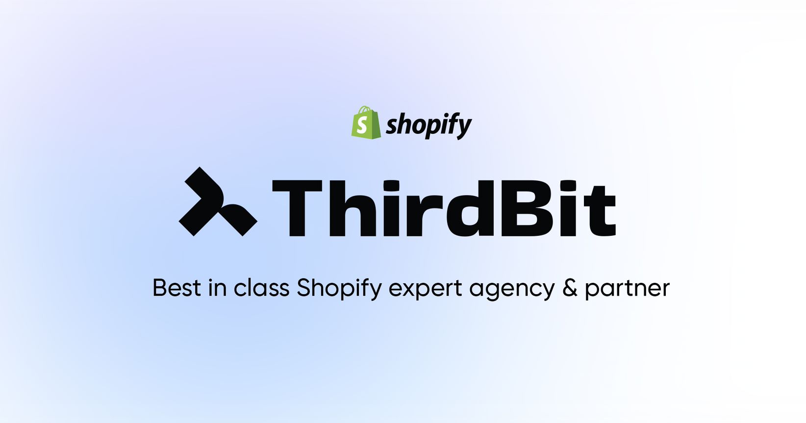 Best in class Shopify expert agency & partner - ThirdBit